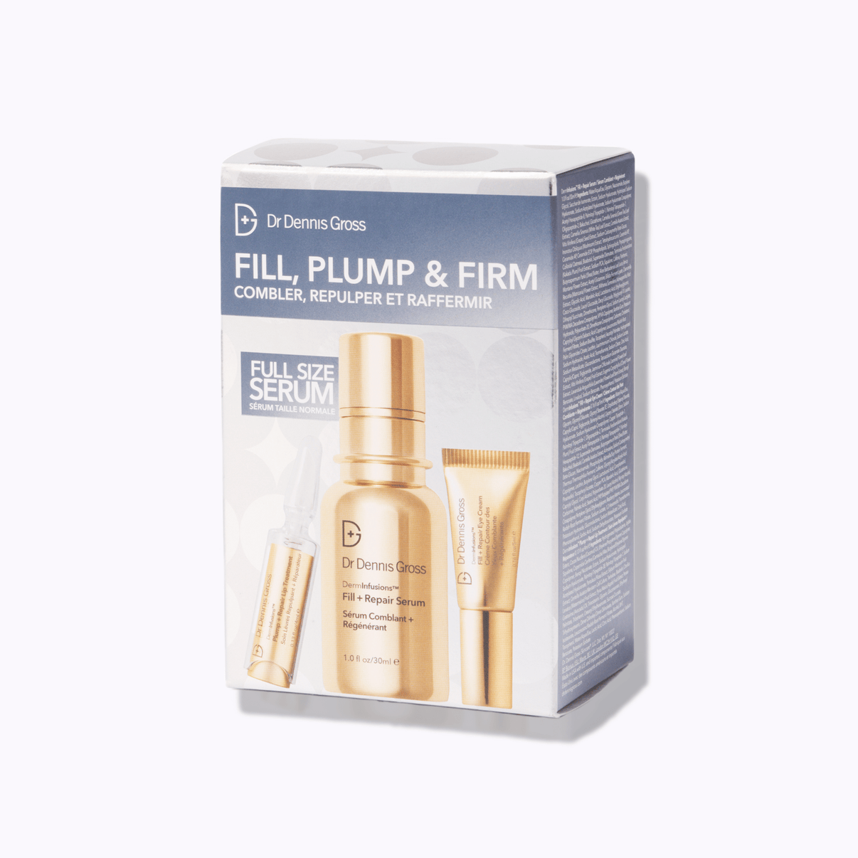 Dr. Dennis Gross Skincare Fill, Plump, & Firm DermInfusions Gift Set ...