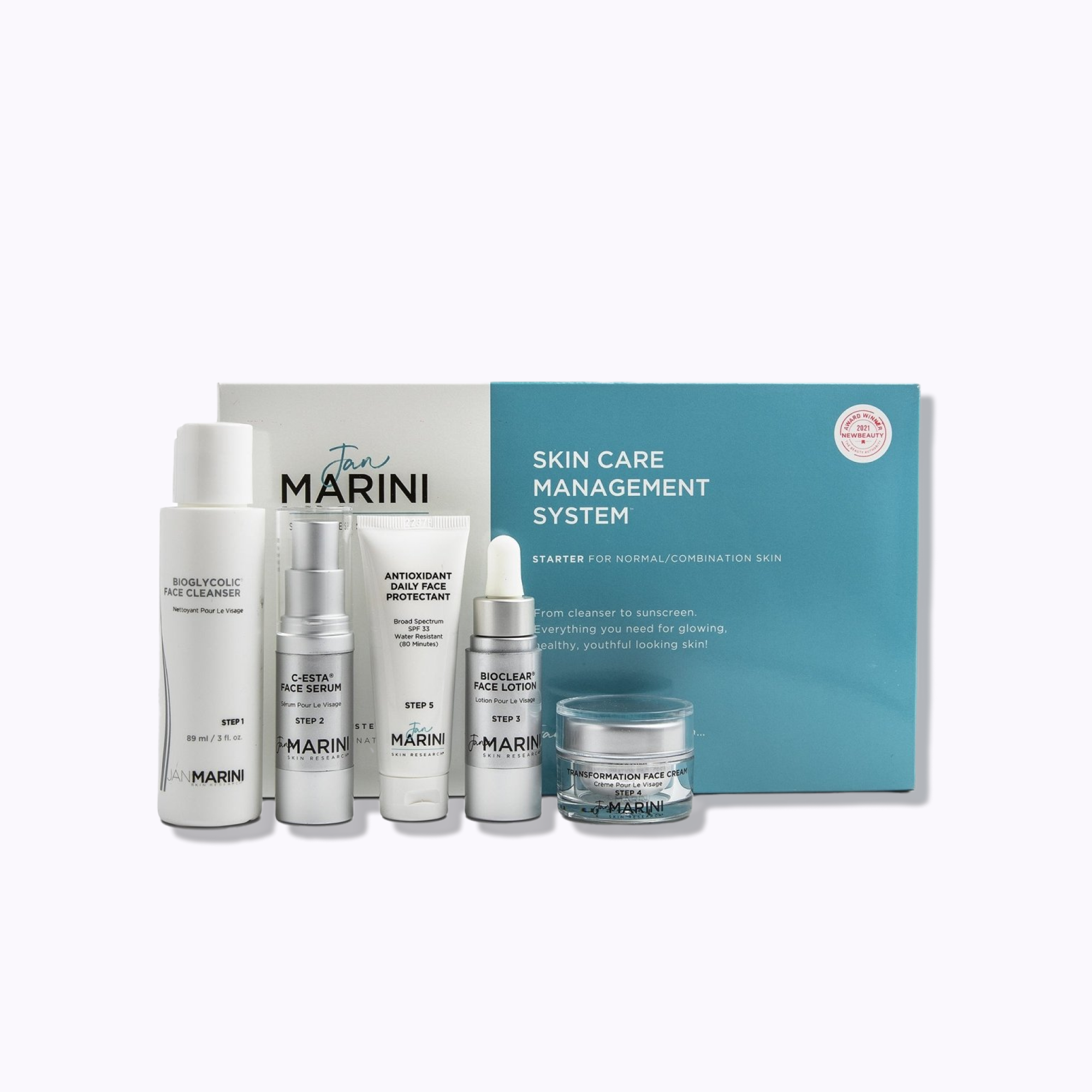 Jan Marini Starter Skin Care Management System - Normal/Combination Sk ...