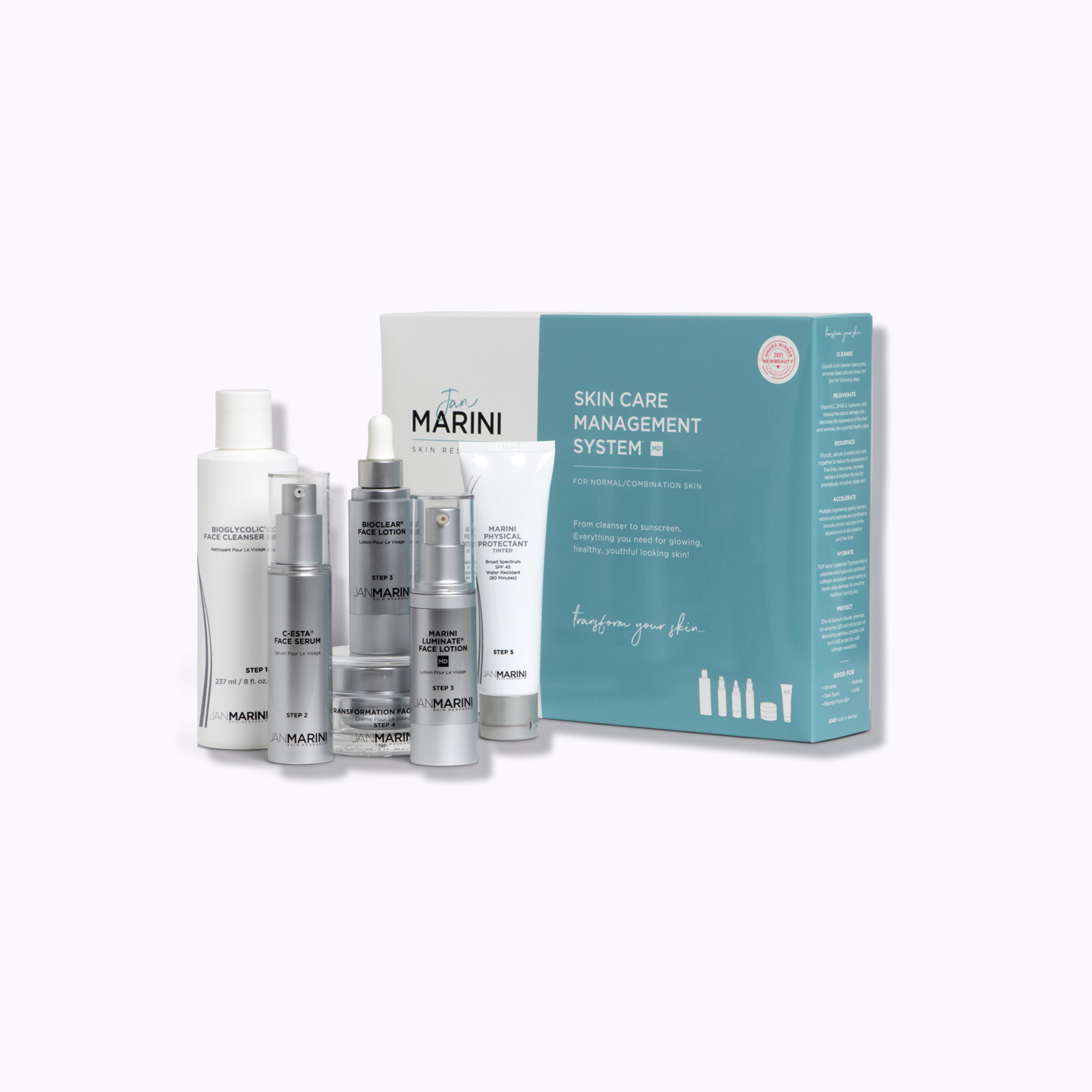 Jan Marini Skin Care Management System - MD Normal Combo w/MPP SPF 45 ...