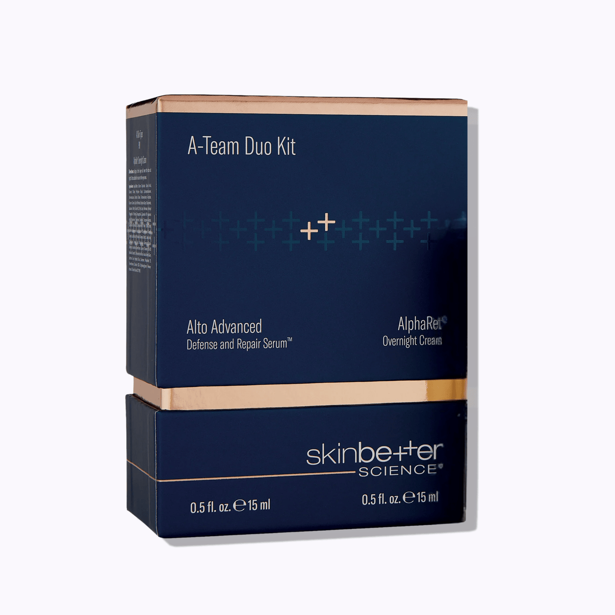 skinbetter science A-Team Duo Kit AlphaRet Overnight Cream & Alto Adva ...